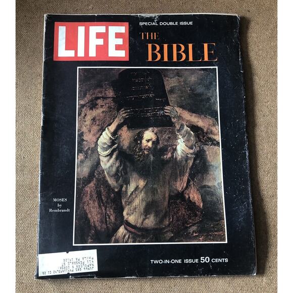 LIFE | Accents | Vintage Christmas 964 Life Magazine Moses The Bible ...